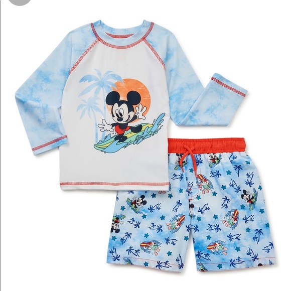 Swim | Disney Mickey Mouse Swim Set | Poshmark